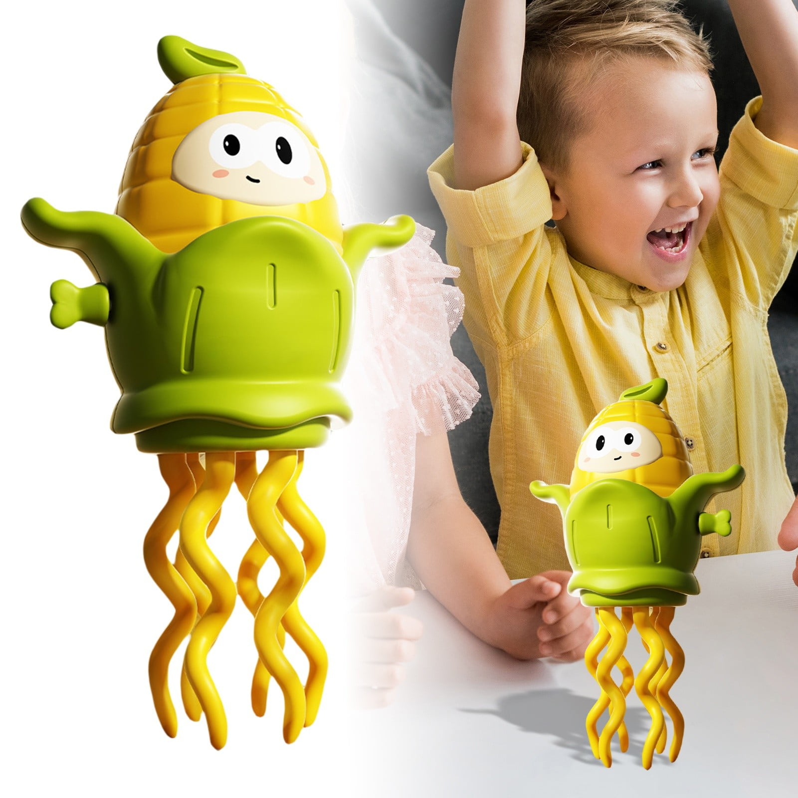 Educational Interactive Wind Up Dancing Corn Toy for Kids - Indoor ...
