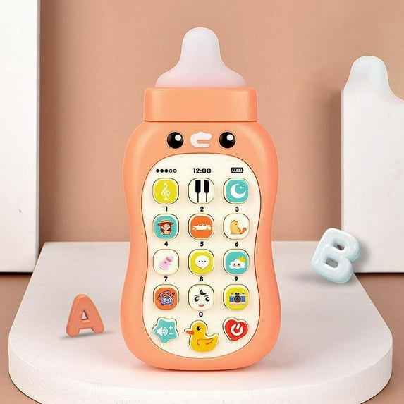Educational Learning Portable Cell Phone with Pacifier - Interactive ...