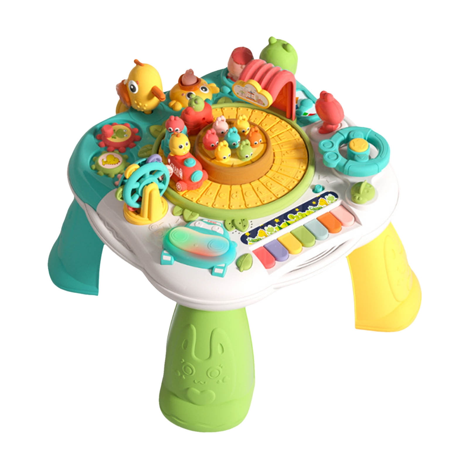Educational Learning Table for Toddlers Multifunctional Game Center ...