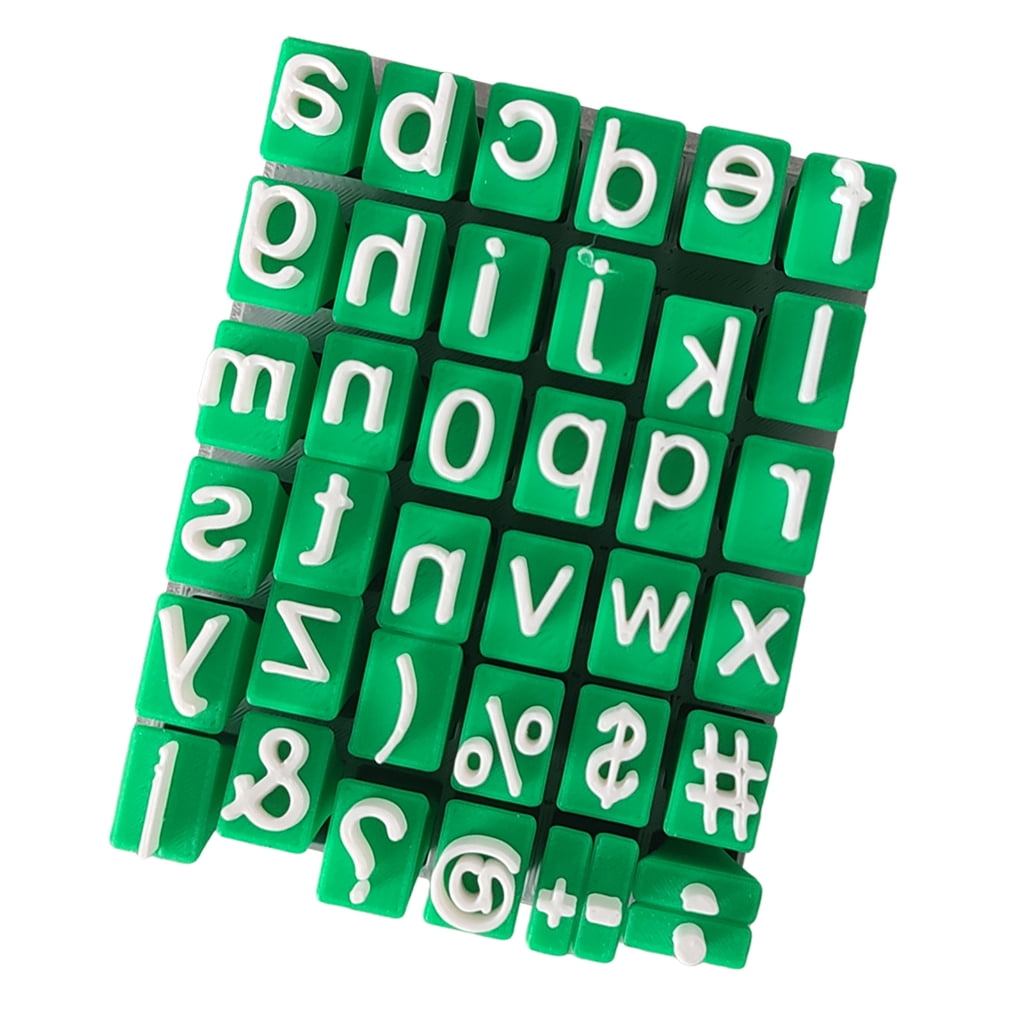 Educational Letter Stamper Lowercase/Uppercase Letter Stamper for Art ...