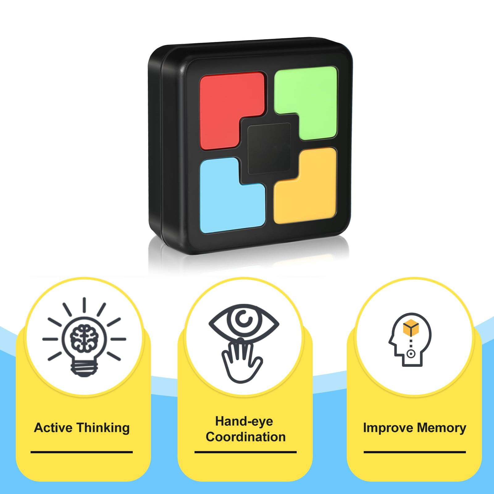 Educational Light Up Memory Game - Handheld Electronic Toys for Color ...