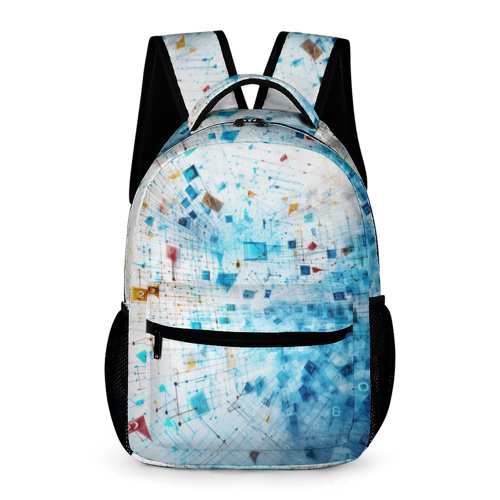 Educational Math Formula Backpack for Girls Boys Kids Waterproof School ...