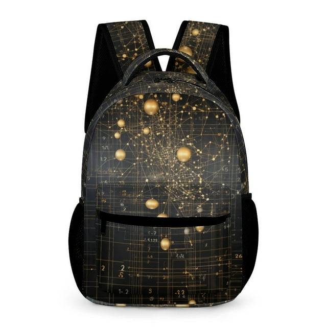 Educational Math Formula Backpack for Girls Kids Boys School Bookbags ...