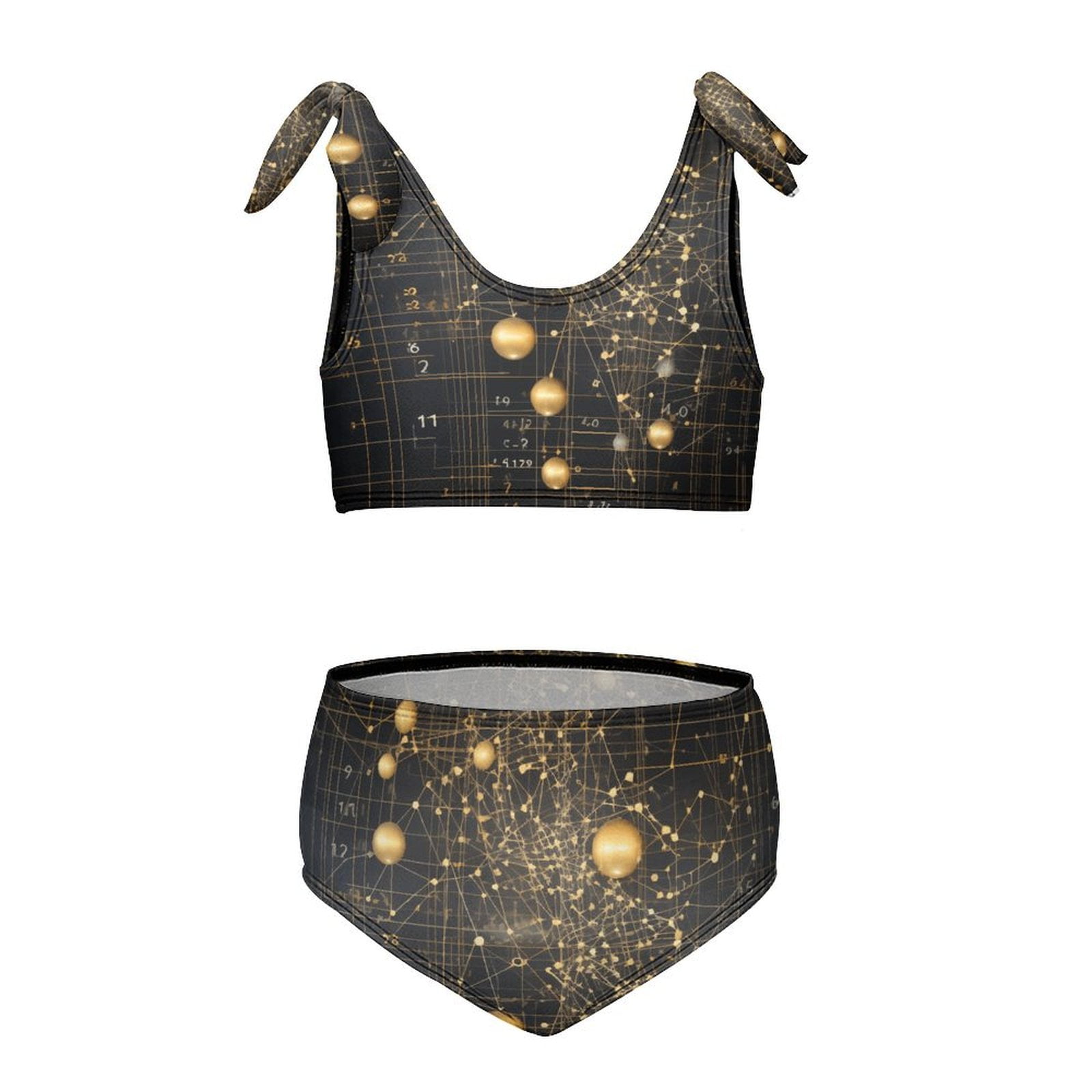 Educational Math Formula Two Piece Swimsuit Set, Bikini Swimsuit ...