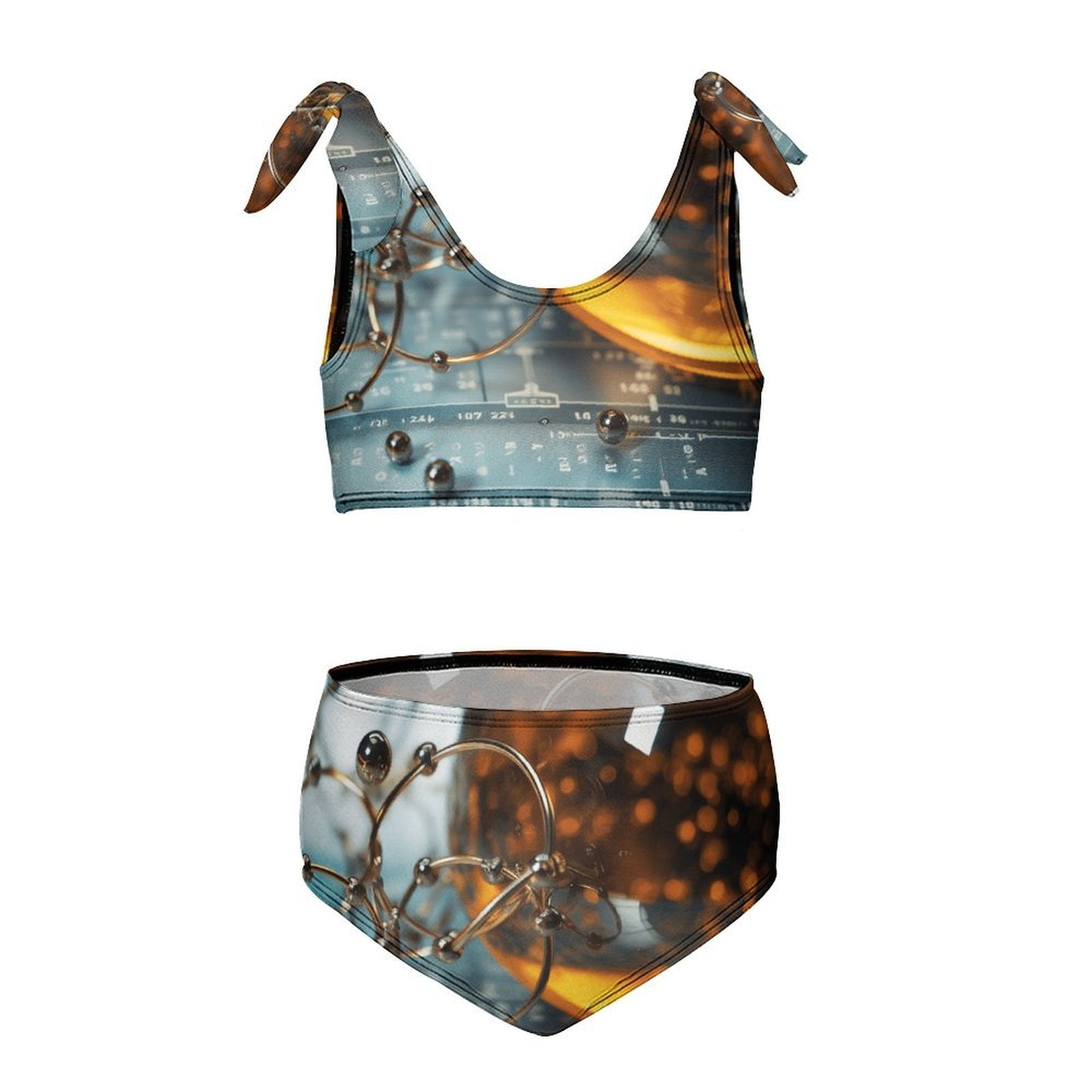 Educational Math Formula Two Piece Swimsuit Set, Bikini Swimsuit ...