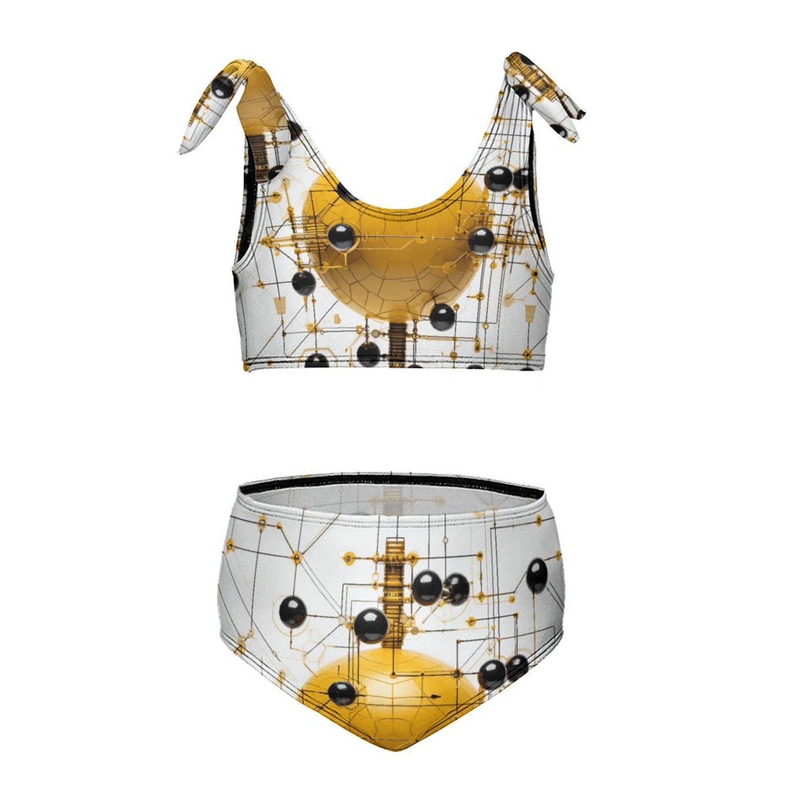 Educational Math Formula Two Piece Swimsuit Set, Bikini Swimsuit ...