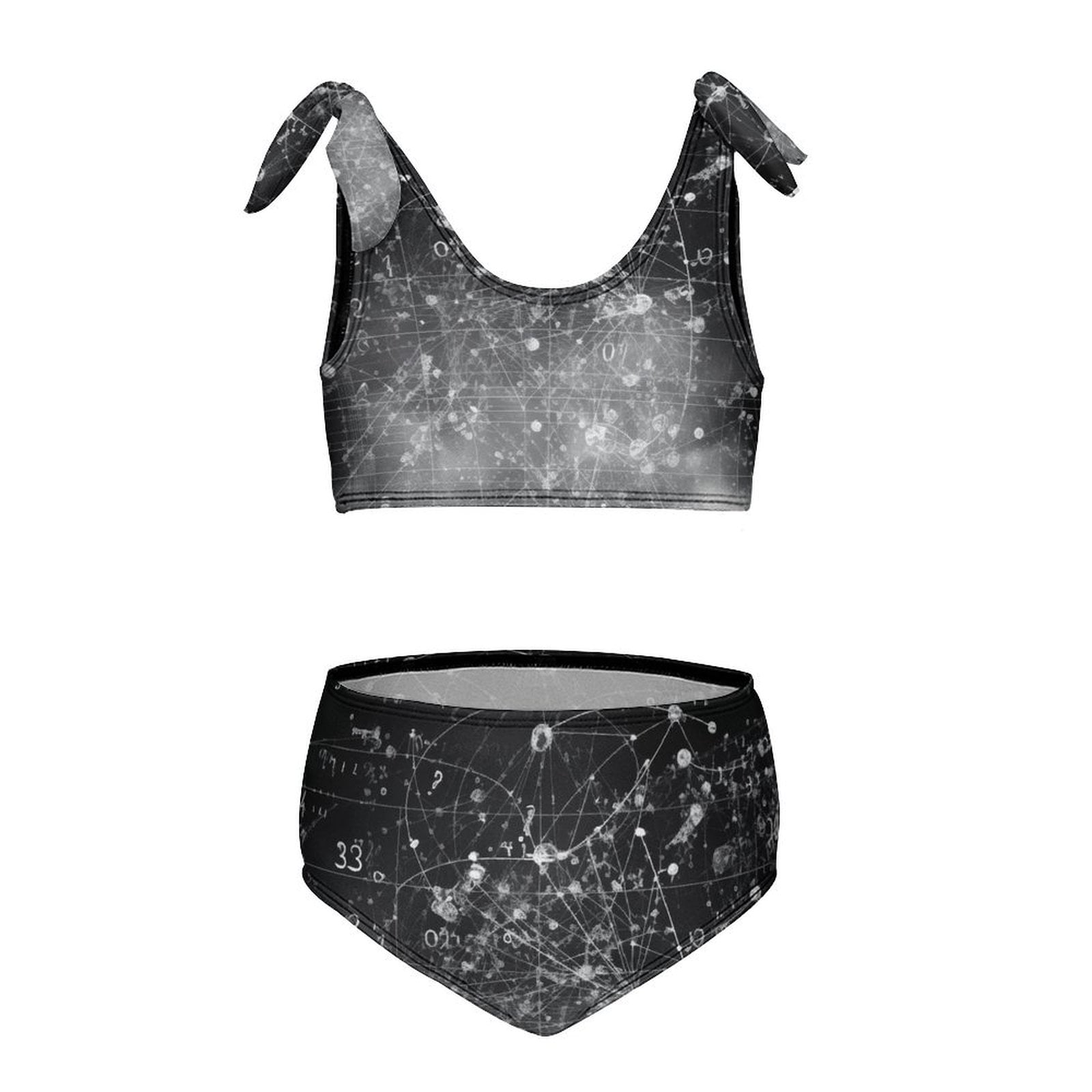 Educational Math Formula Two Piece Swimsuit Set, Bikini Swimsuit ...