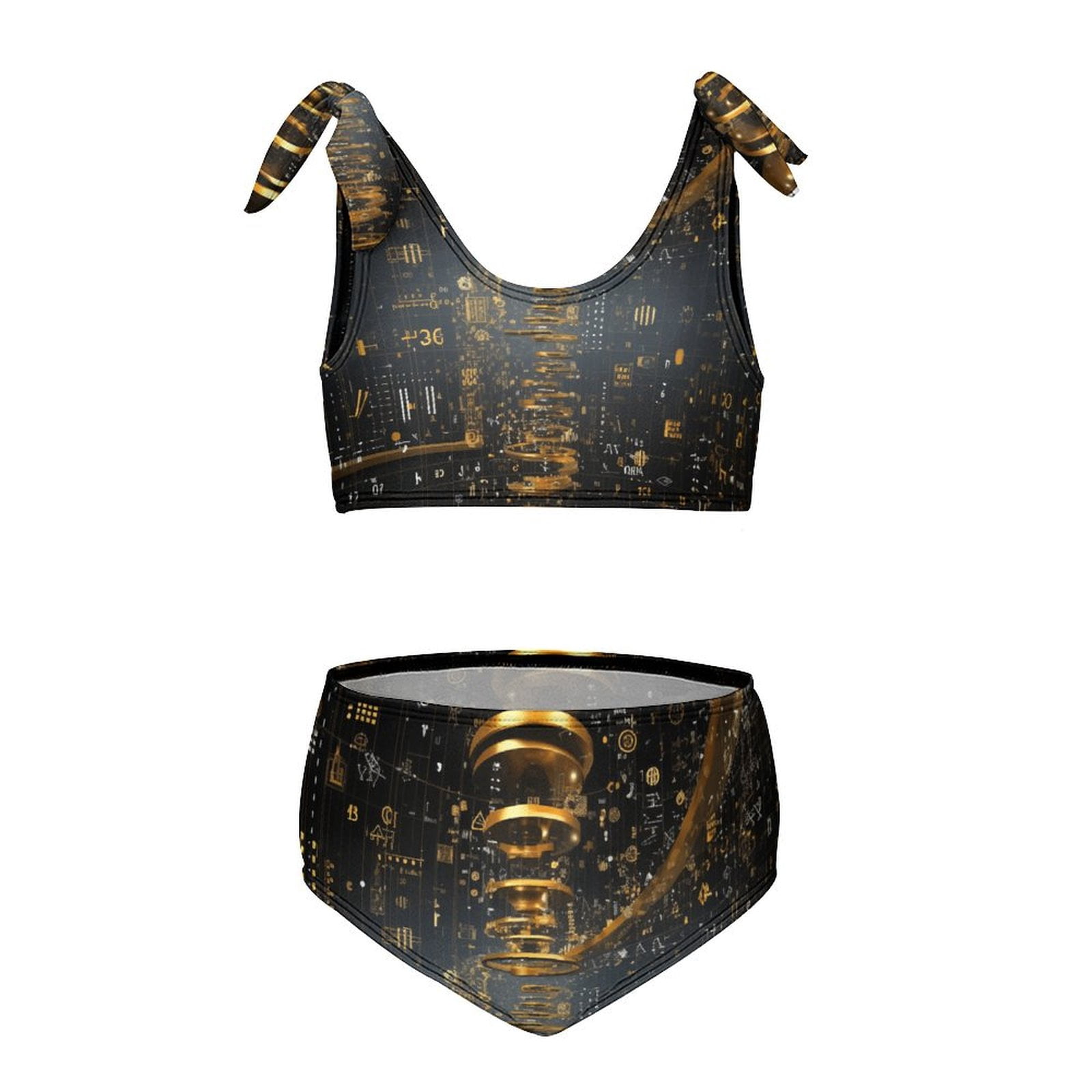 Educational Math Formula Two Piece Swimsuit Set, Bikini Swimsuit ...