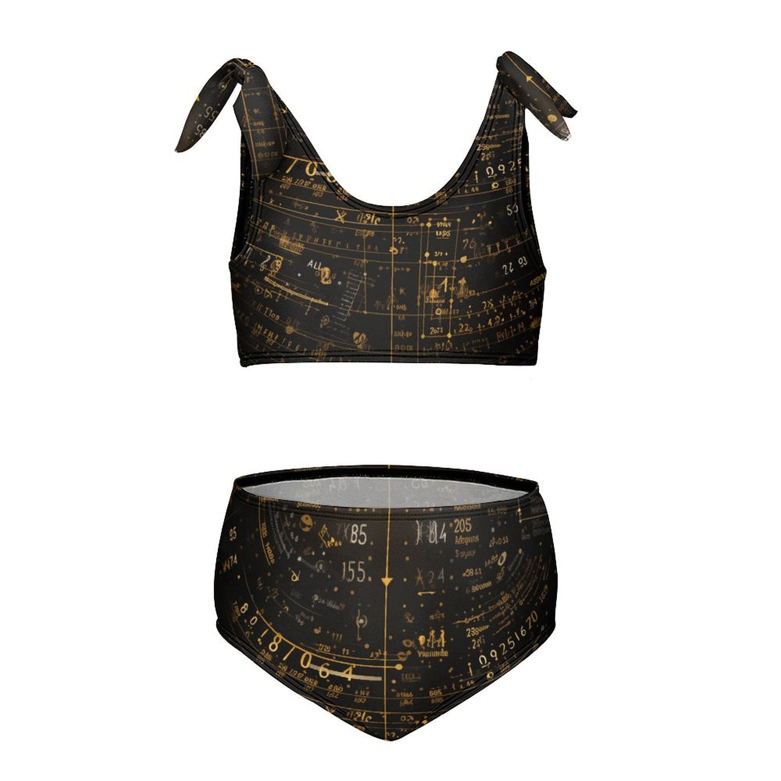 Educational Math Formula Two Piece Swimsuit Set, Bikini Swimsuit ...