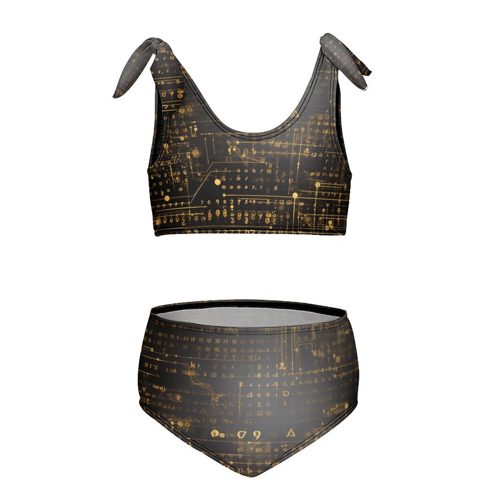 Educational Math Formula Two Piece Swimsuit Set, Bikini Swimsuit ...