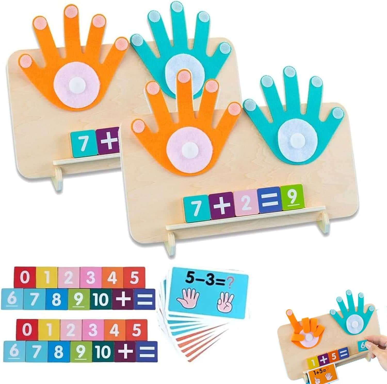 Educational Math Manipulatives, Montessori Toys for 3 Year Old, Math ...