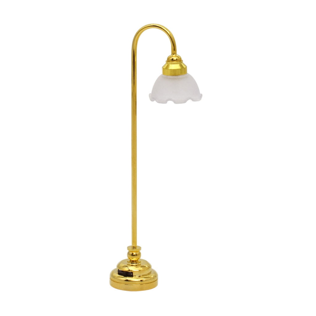 Educational Miniatures Floor Lamp Toy Pretend Play Accessories ...
