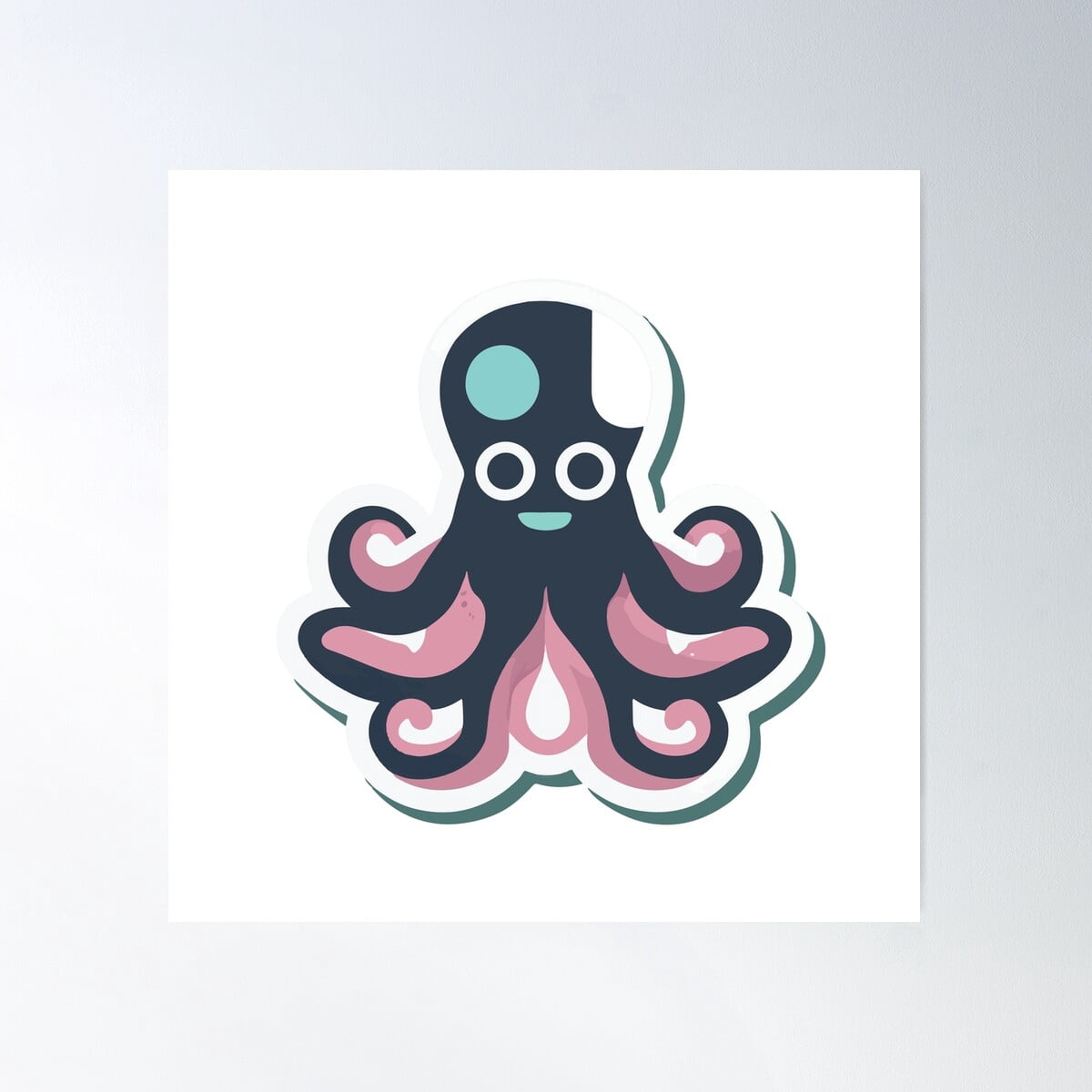 Educational Octopus Schematic - Marine Biology Diagram Poster Wall Art ...