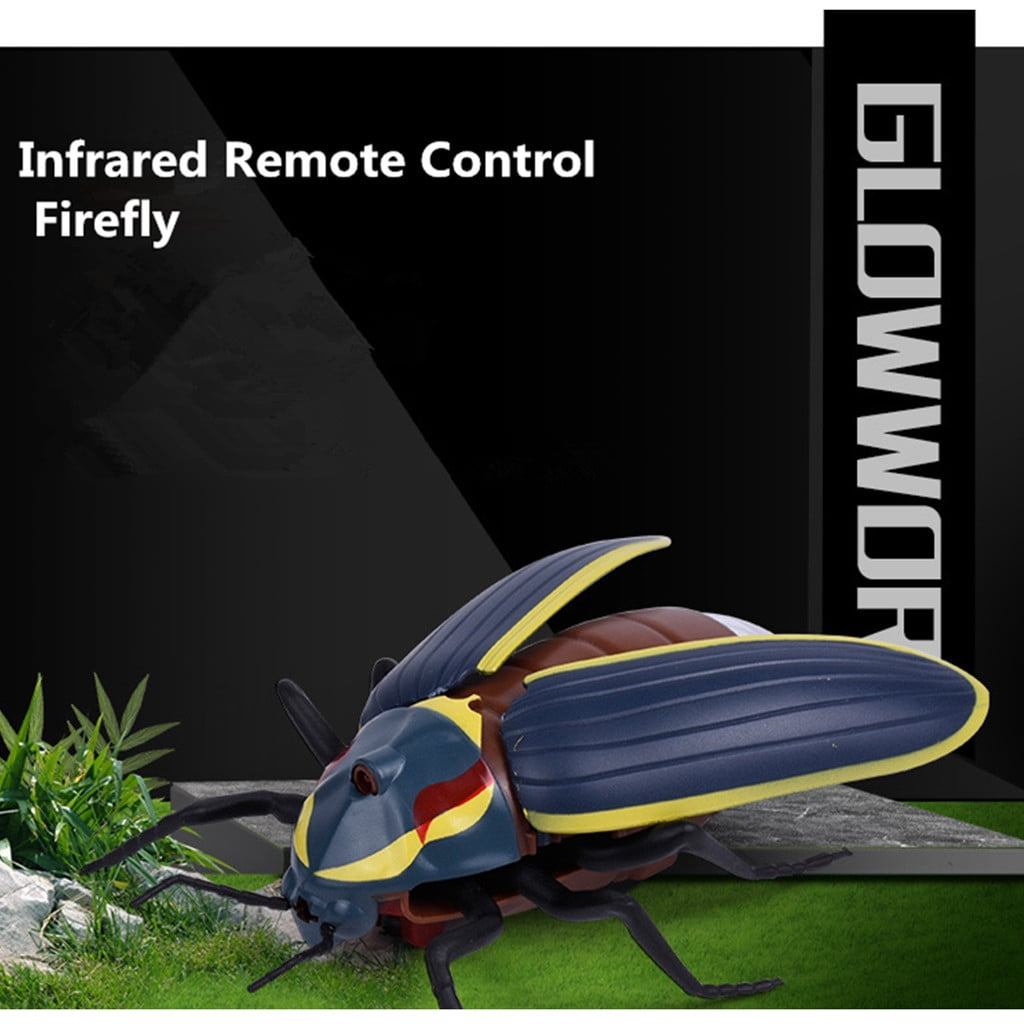 Educational Realistic Scary Toy Infrared Control Mini Prank Trick RC ...