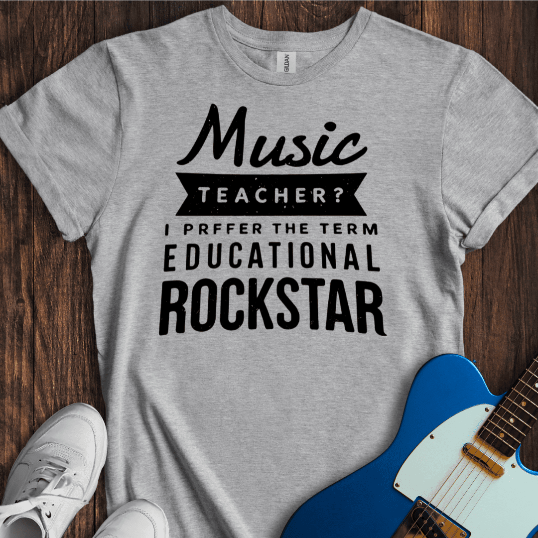 Educational Rockstar T-Shirt - Walmart.com
