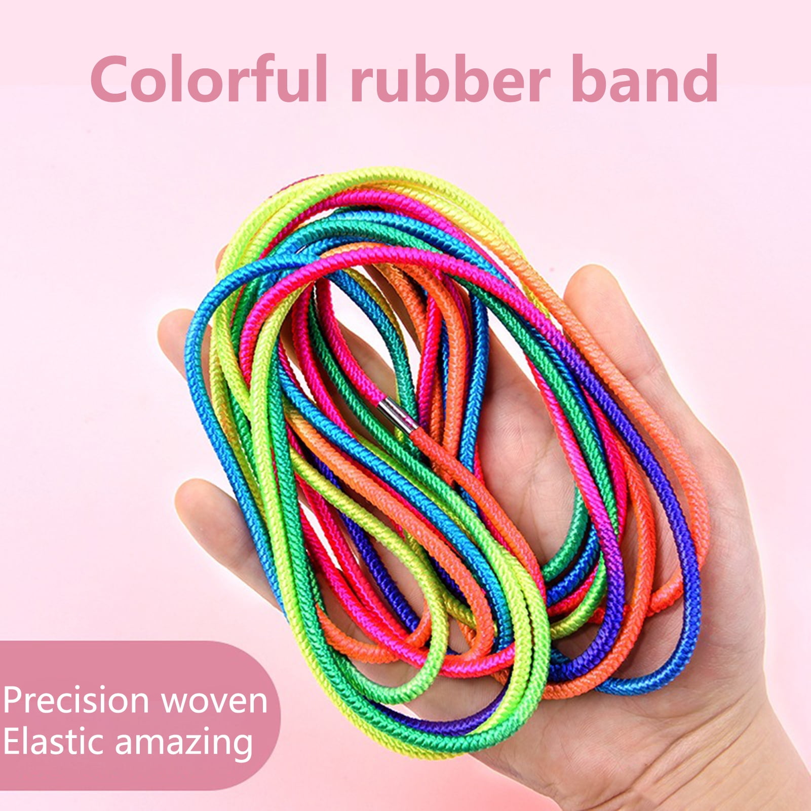 Educational Rubber Jump Rope - Kid Rubber Band, Vibrant Color, Wear ...