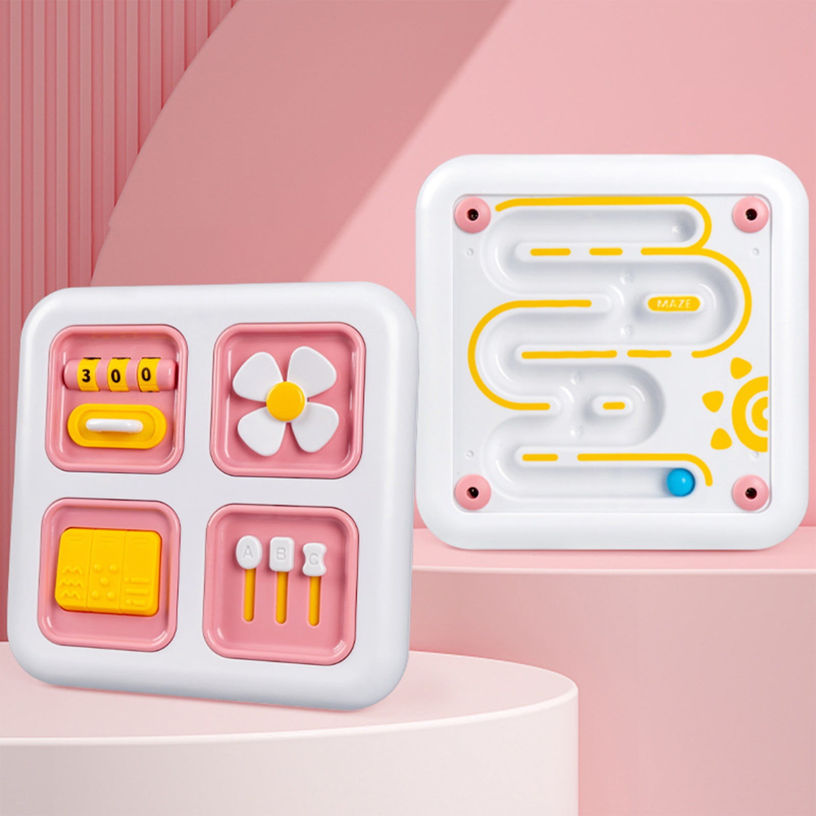 Educational Sensory Busy Board Puzzle | Interactive Learning Toy for ...