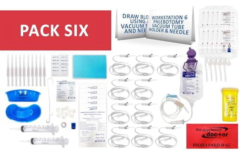 Educational Simulation IV and Phlebotomy Supplies for Venipuncture ...