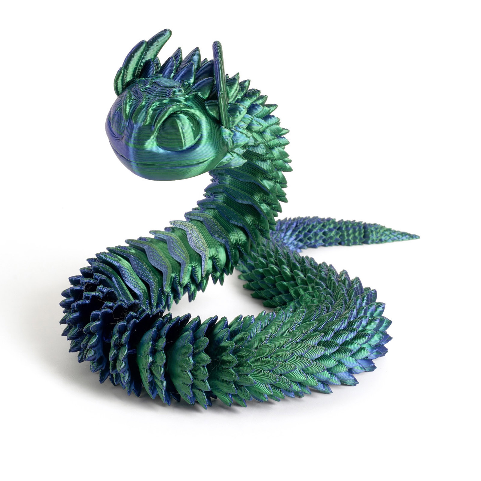 Educational Snake Toy 3d Printed Snake Toy Articulated Ornament with ...