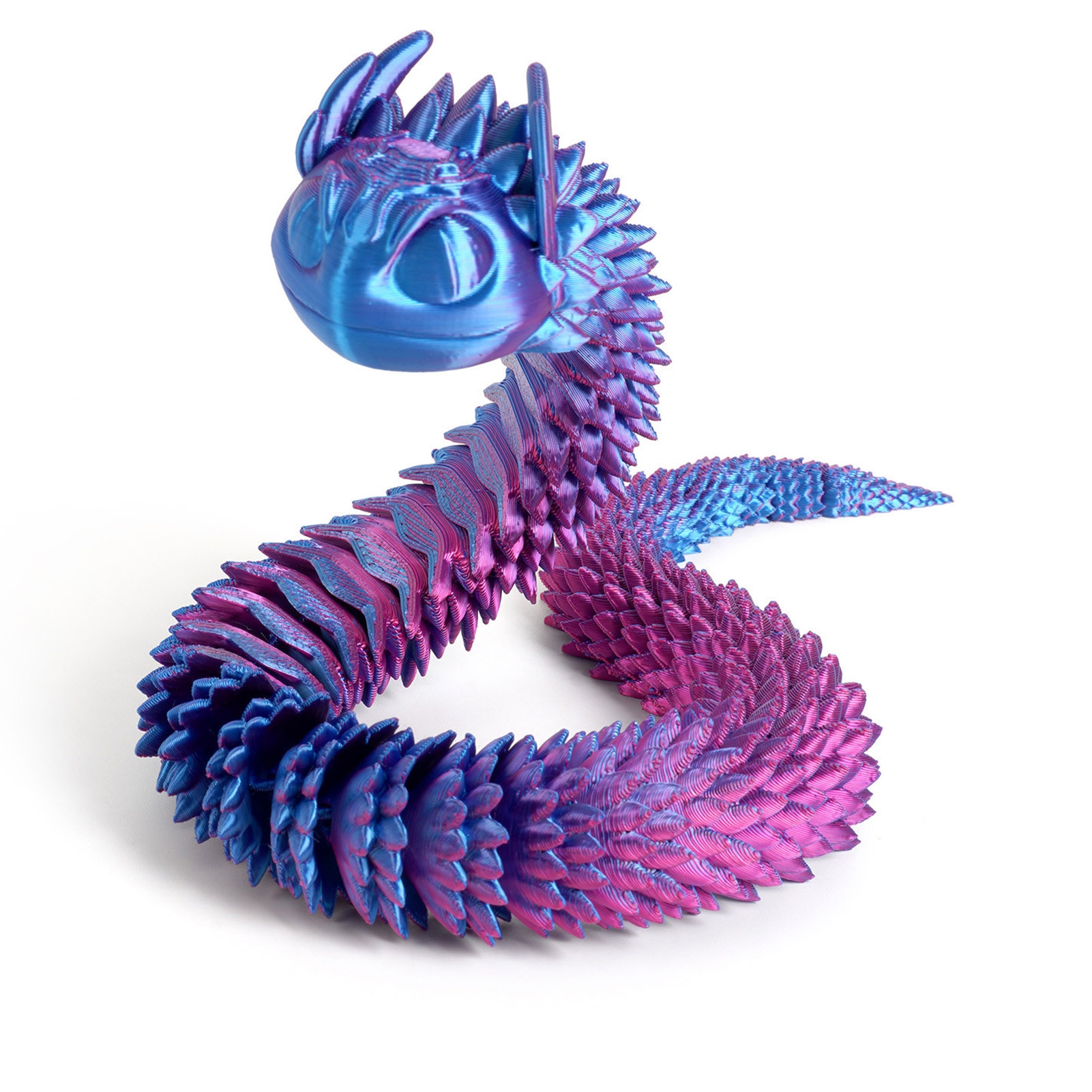Educational Snake Toy 3d Printed Snake Toy Articulated Ornament with ...