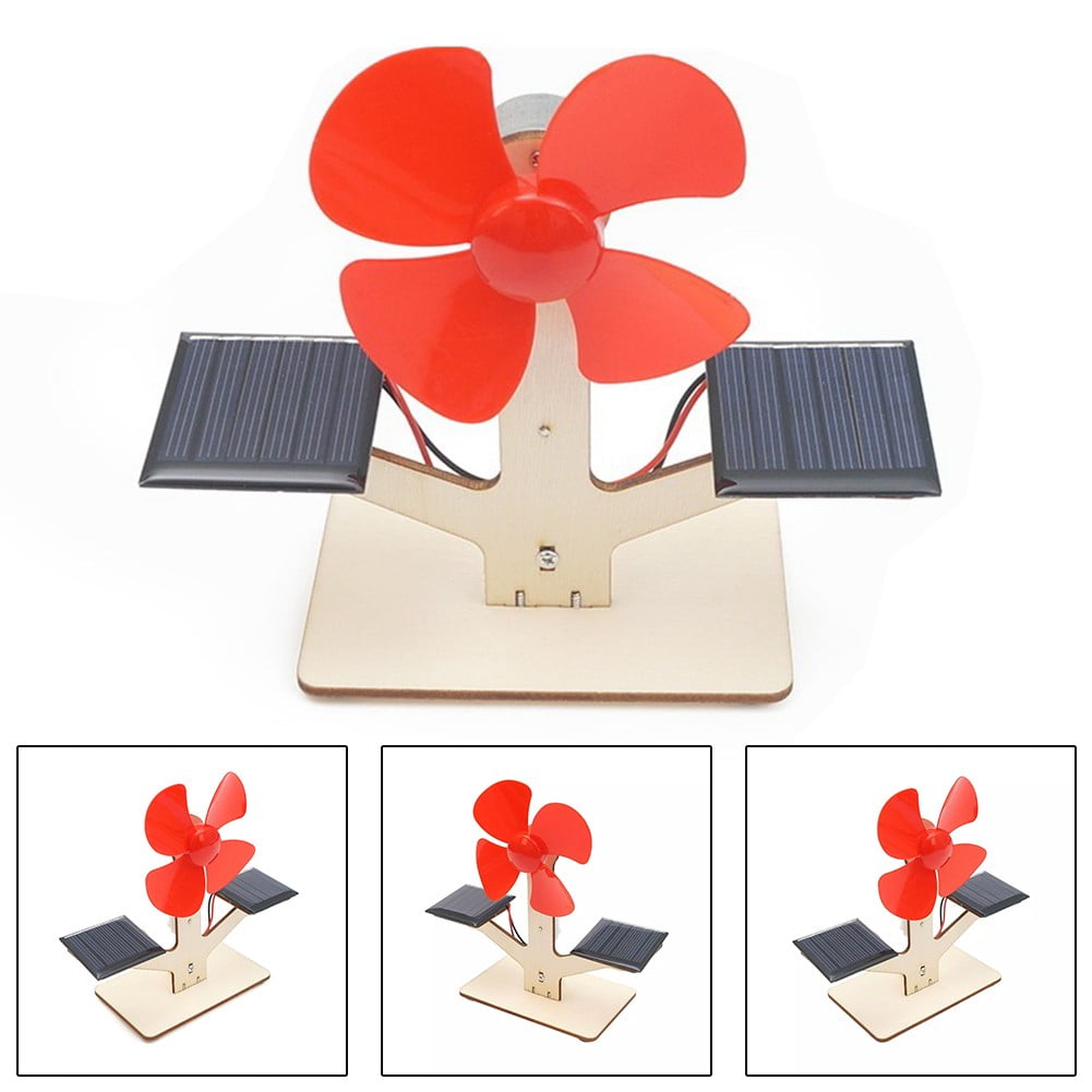 Educational Solar Panel Kit Build Your Own Fans Powered by Solar Energy ...