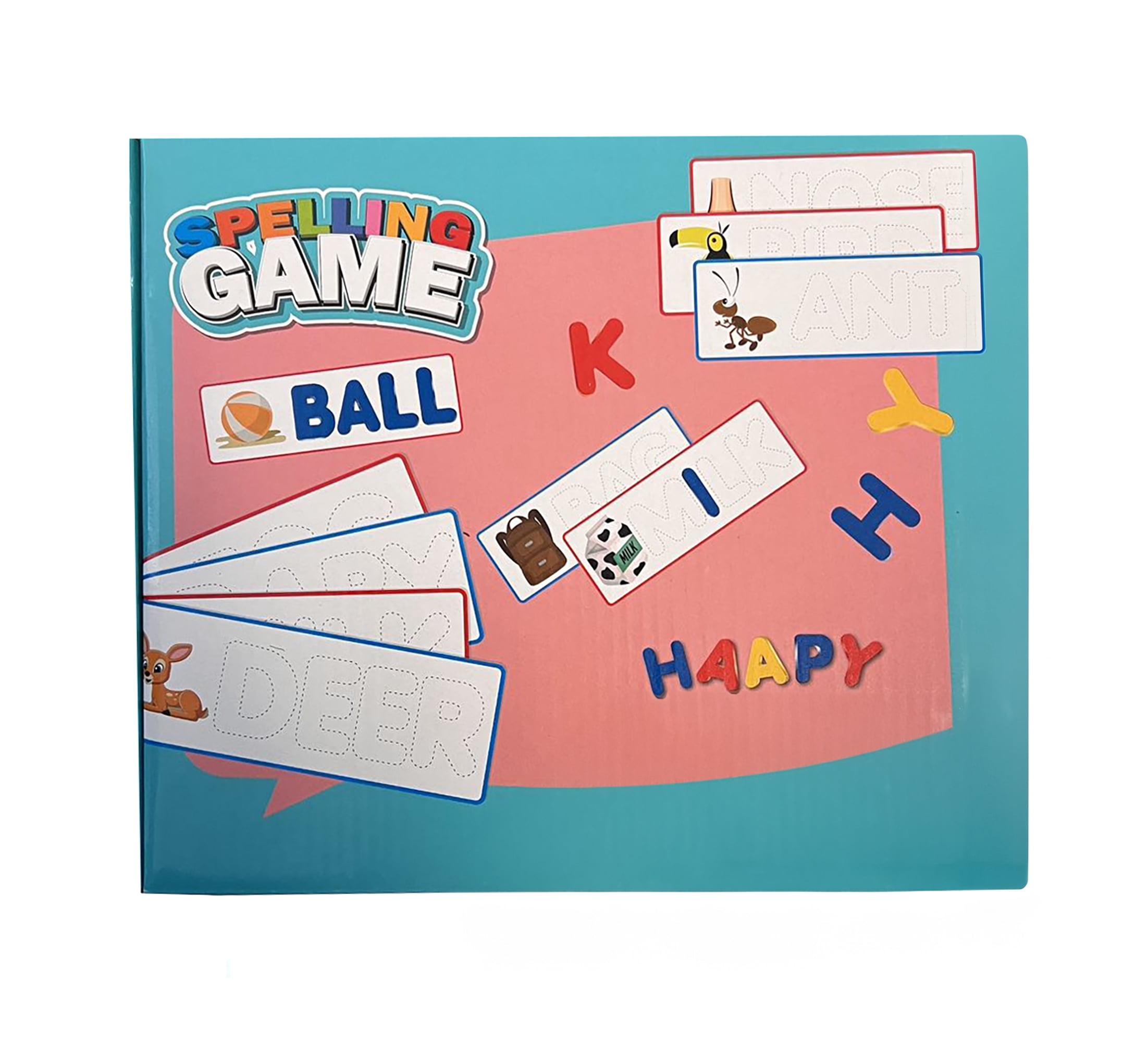 Educational Spelling Game with Matching Letters - Learn & Play for Ages ...