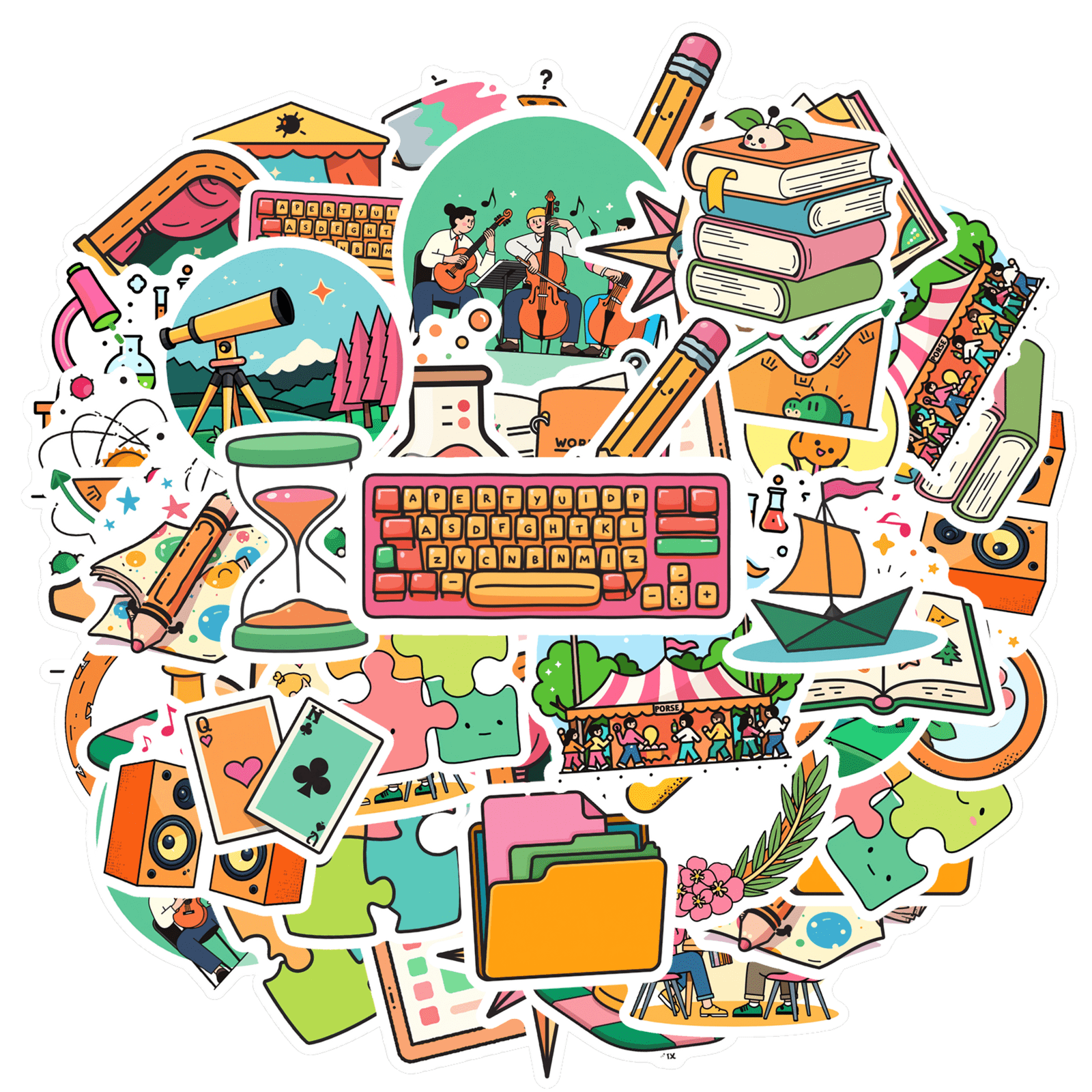 Educational Stationery Stickers Creative Teacher Reward Animal Stickers ...