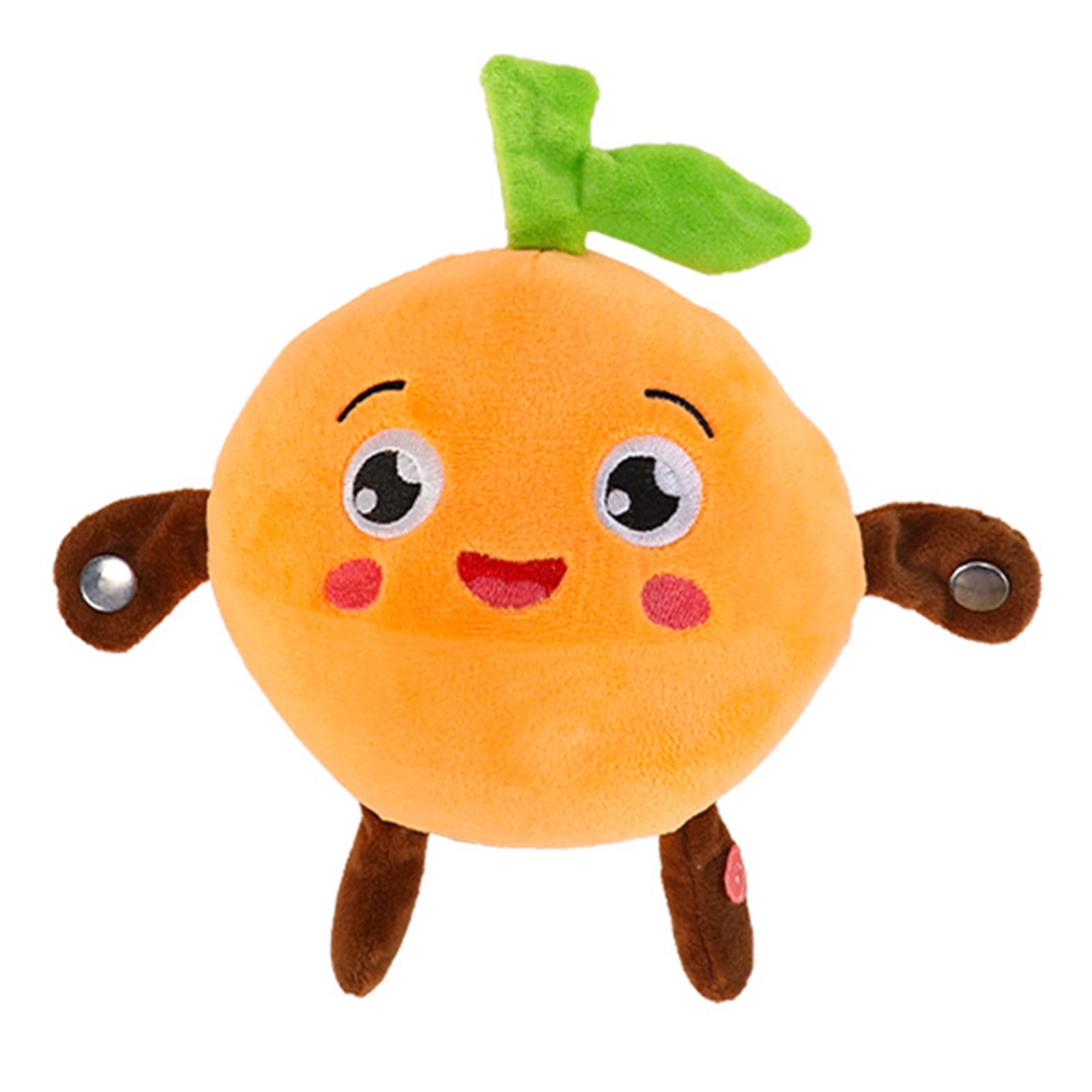 Educational Touch Sensitive Fruit Plush Toy For Kids Featuring ...