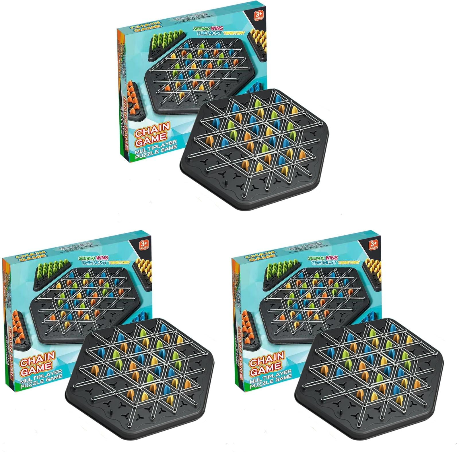 Educational Toy,Funny Chain Triangle Game, Interactive Peg Game ...