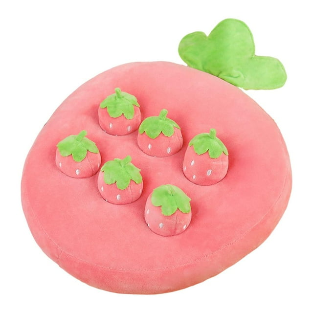 Educational Toy Pick Up Simulation Fruit Vegetable Stuffed Pretend Play ...