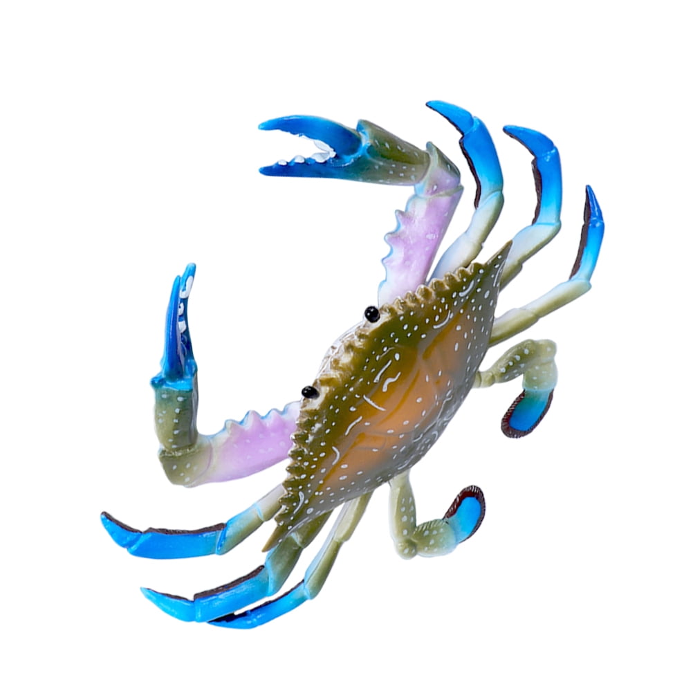 Worgeous Plastic Crab Toy for Decor with Realistic Details and Vivid ...
