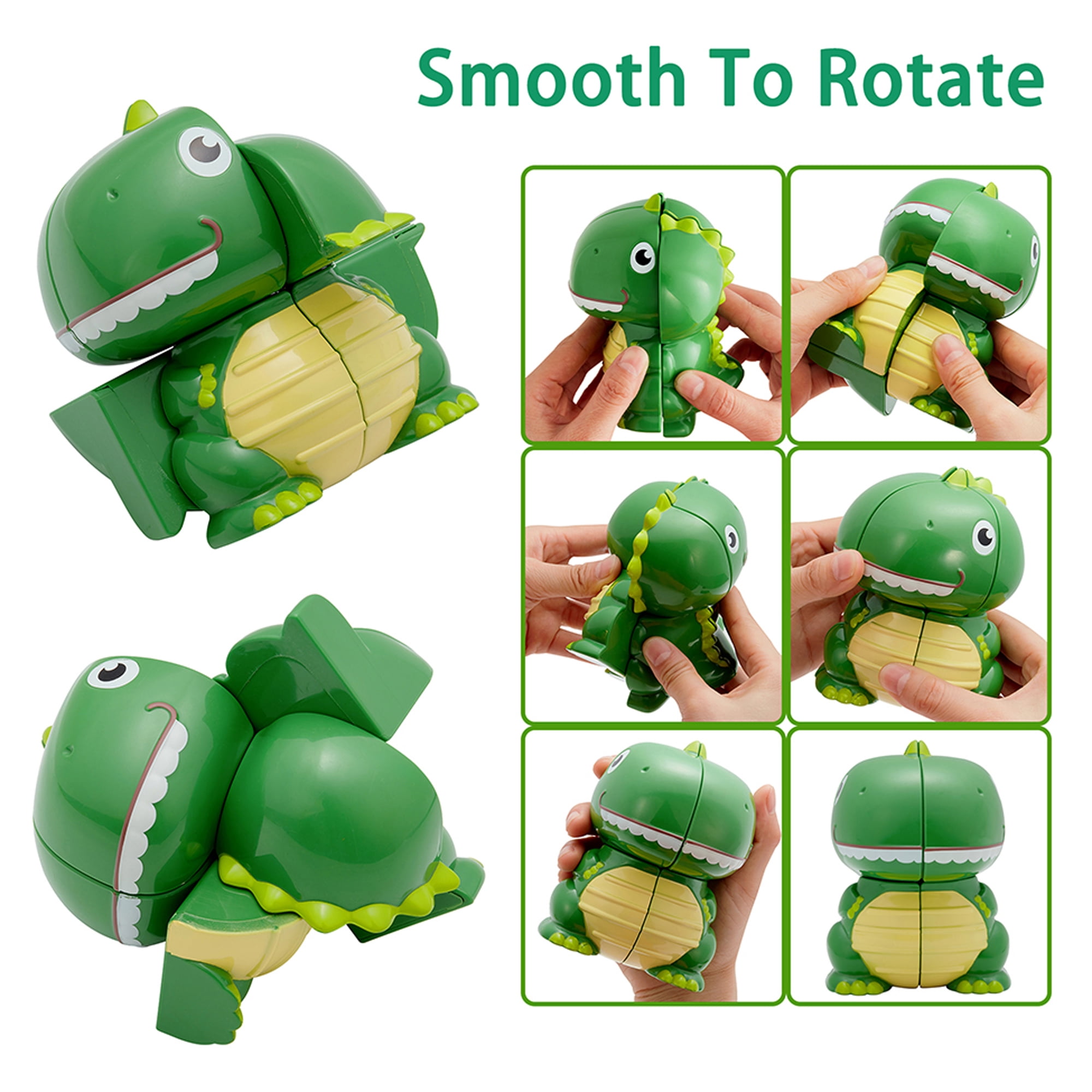 Educational Toys Dinosaur Magic Cube Super Smooth and Fast ...