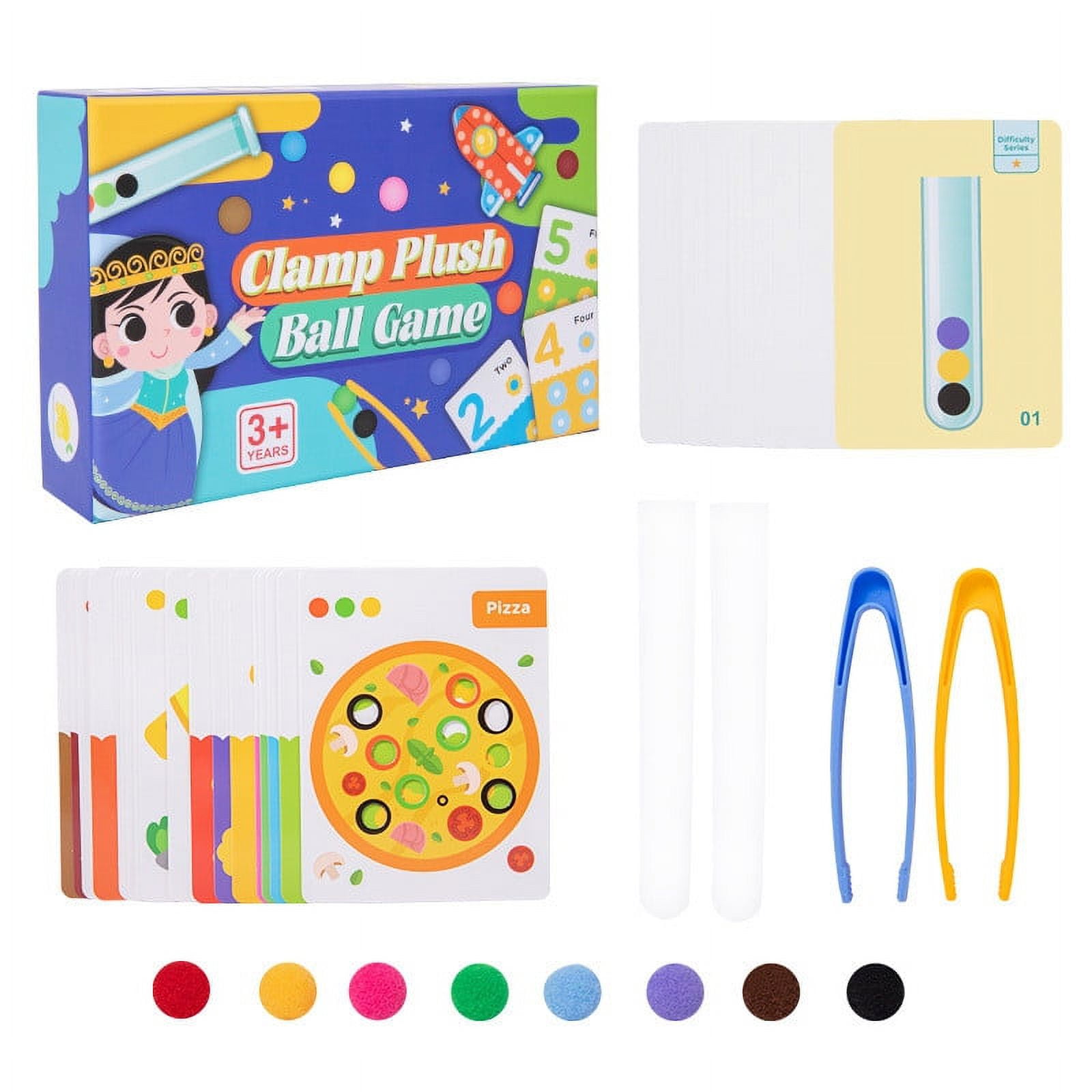 Educational Toys,Kids Toys,Kindergarten Clip Beads Color Teaching Test ...