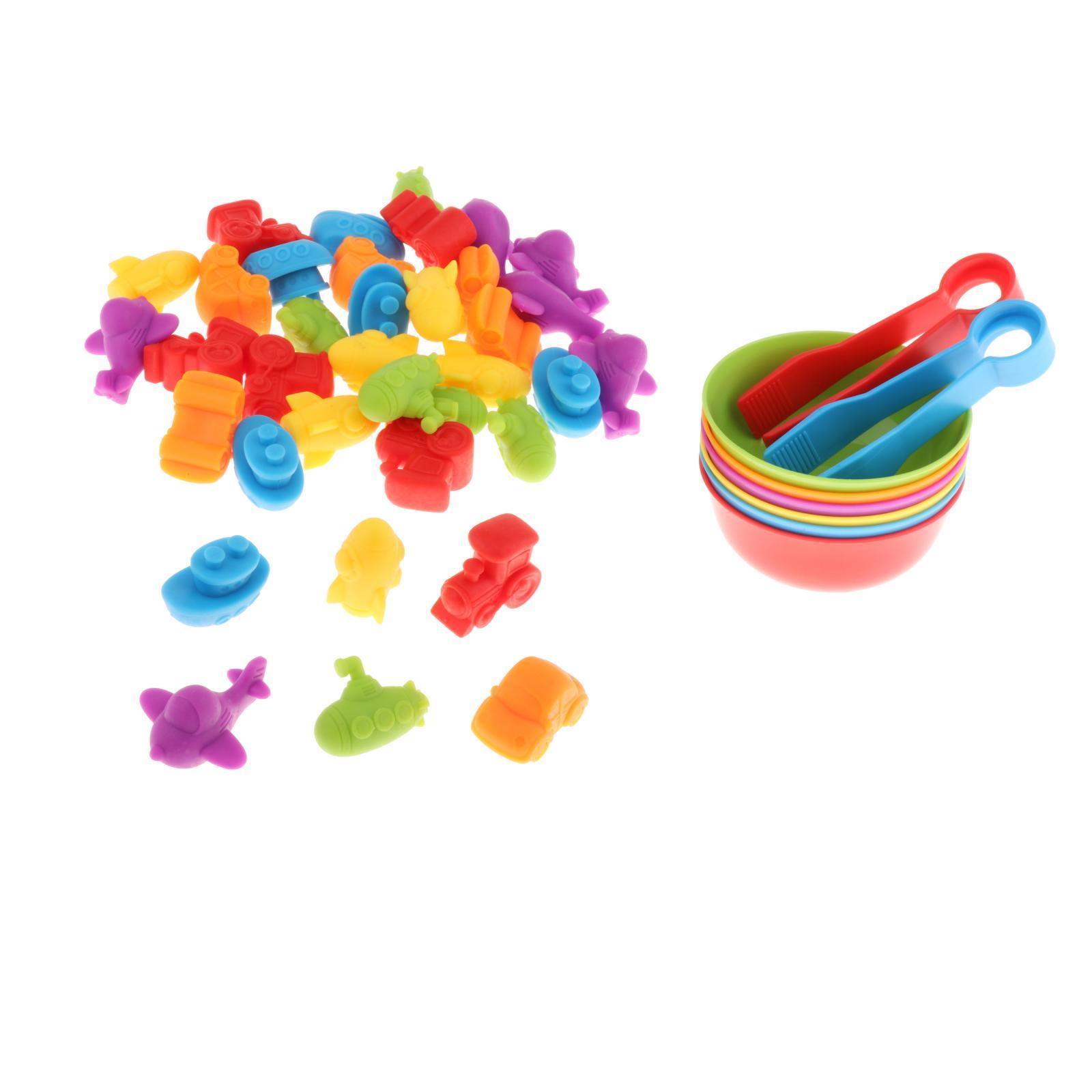 Educational Toys Math Number Learning Counting & Sorting Toys Matching ...