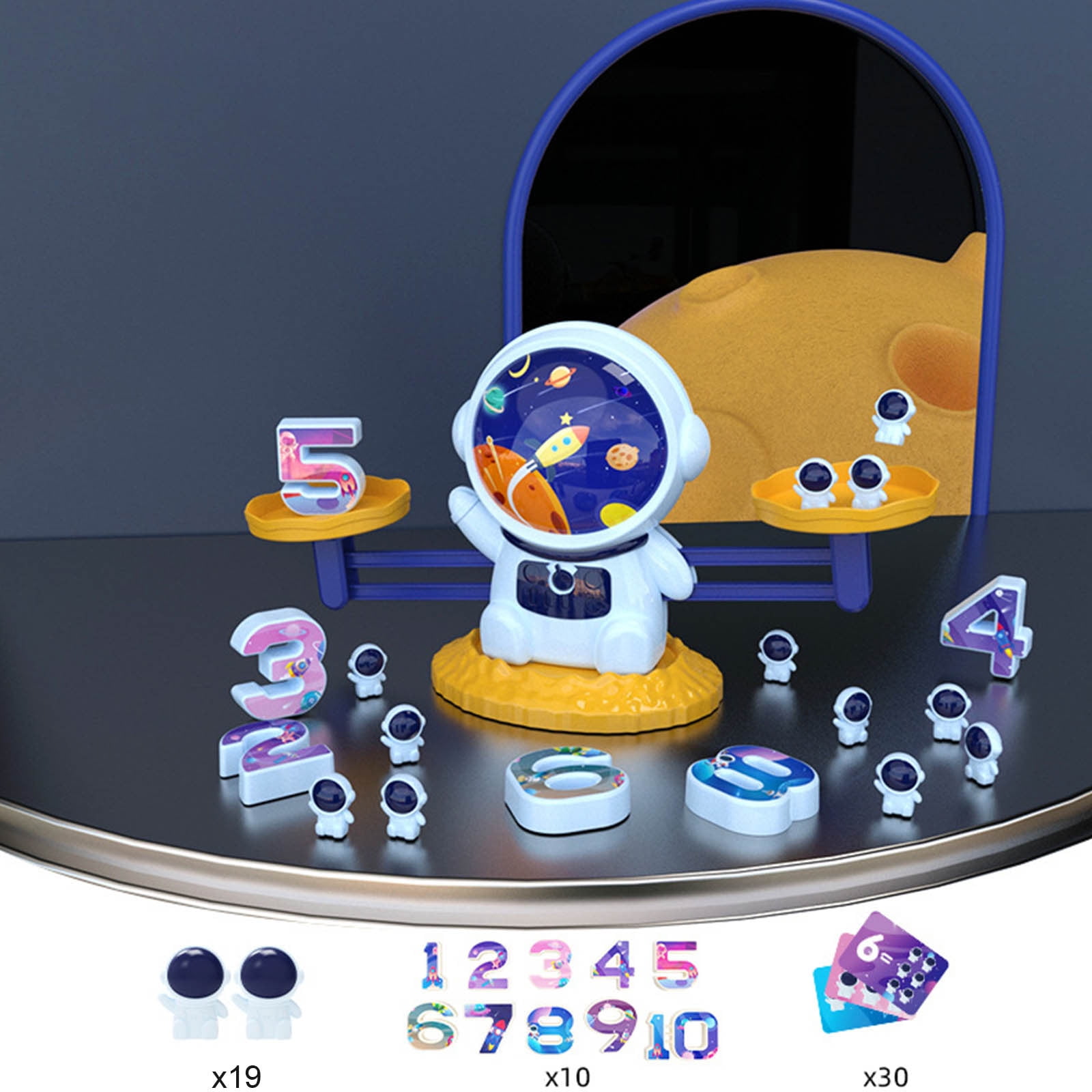 Educational Toys Spaceman Toy Enlightenment D Toys Cool Math Counting ...