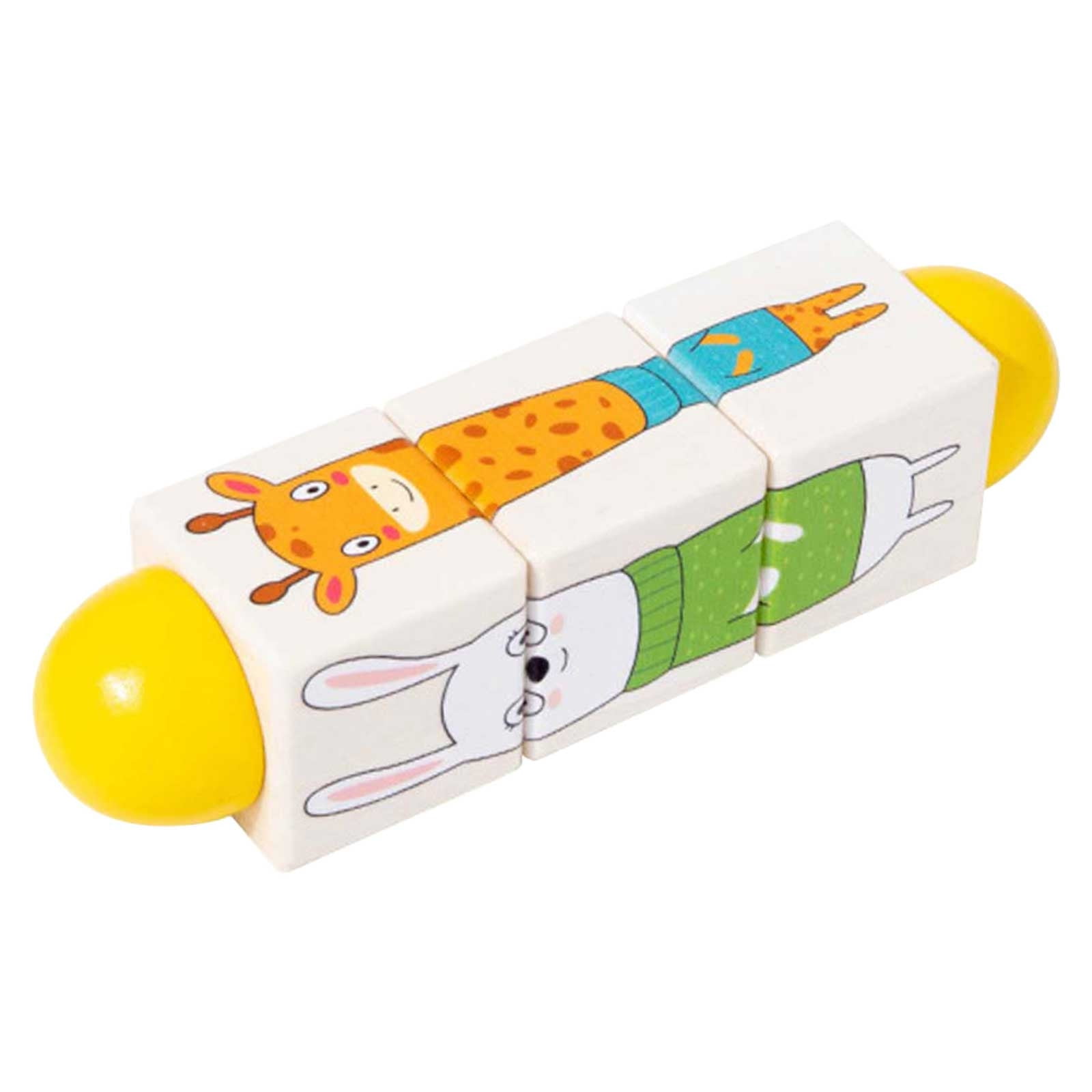 Educational Twisting Toy - My First Baby Wooden Puzzle Game - Early ...