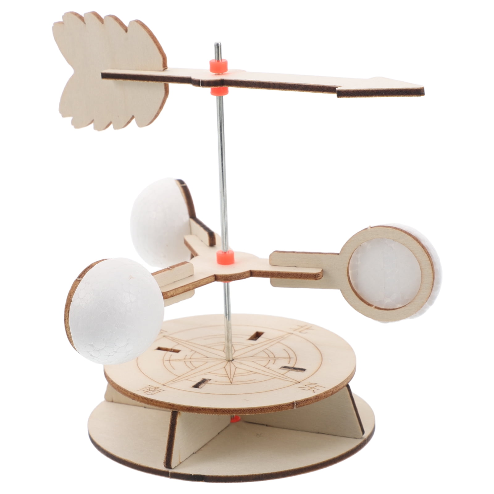 Educational Wind Vane Toy for Kids DIY Science Kit for Weather ...