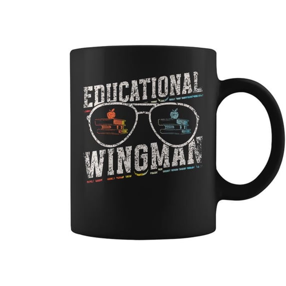 Educational Wingman Assisting Teacher Teaching Assistant Coffee Mugs ...