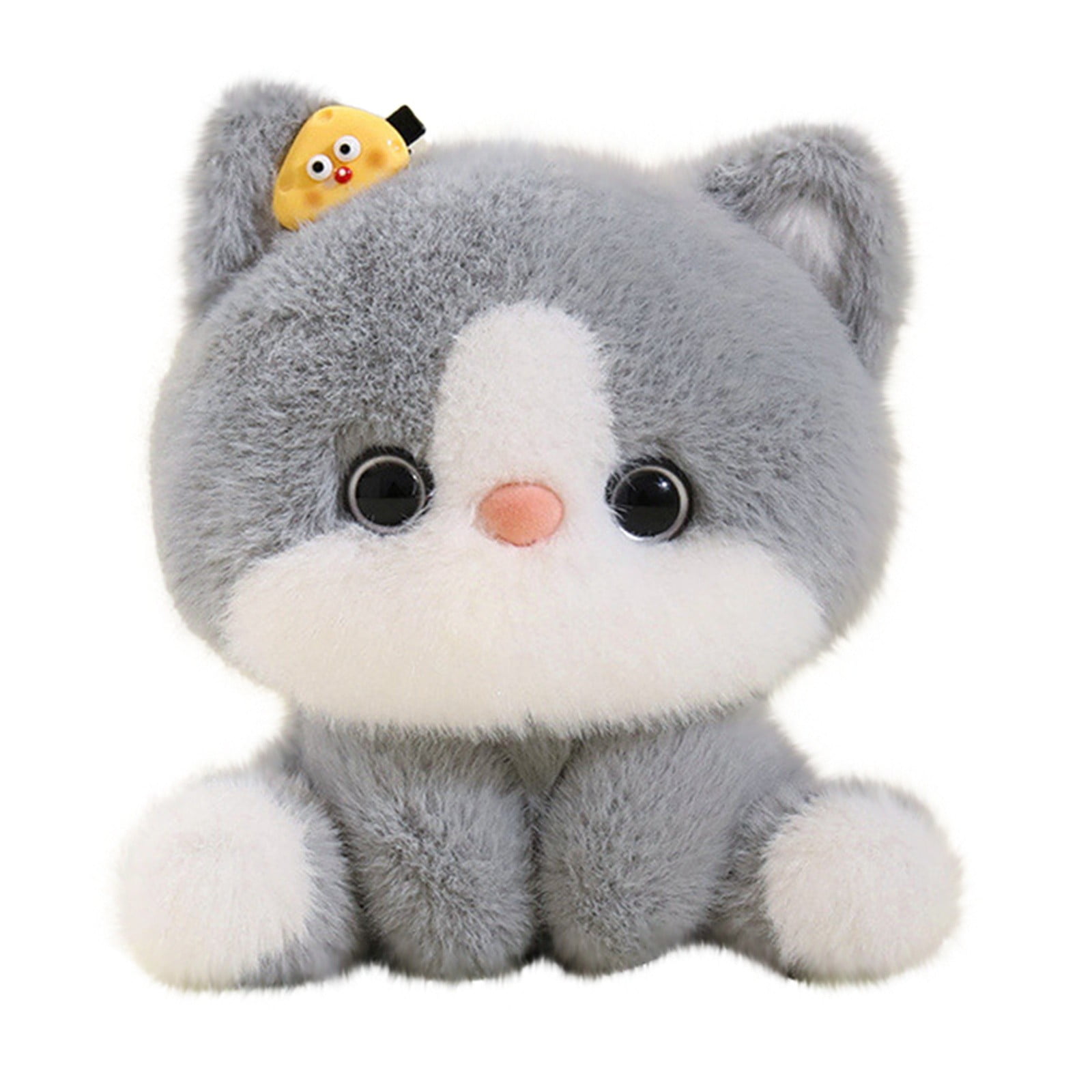 Educational Wooden Confused Cat Interactive Toy - DIY Naming Pet ...
