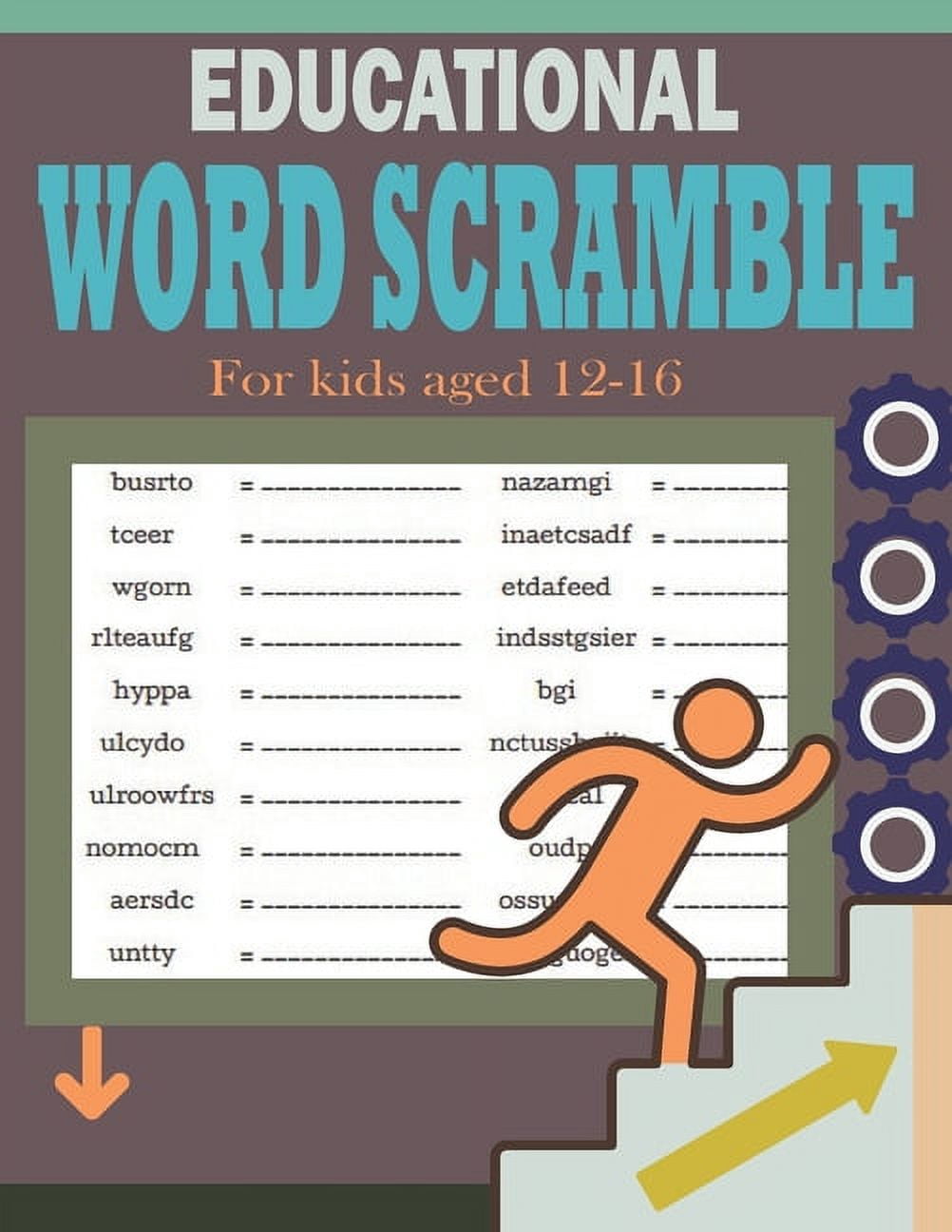 Educational Word Scramble For kids aged 12-16: Word Scramble For Kids ...
