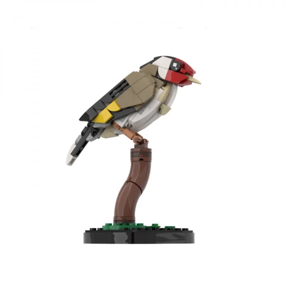 Educational creative MOC animal model animal vulture duck building ...