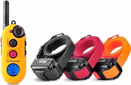 E-Collar EZ-903 Three Dog Educator Remote Dog Training Collar - 1/2 ...