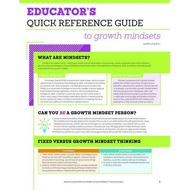 Create a Growth Mindset School - Walmart.com