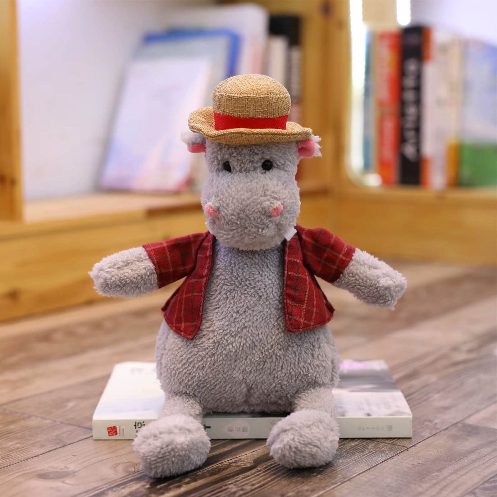 Edunwind Clearance Hippo Stuffed Animal Plushie Stuffed Plush Toy for ...