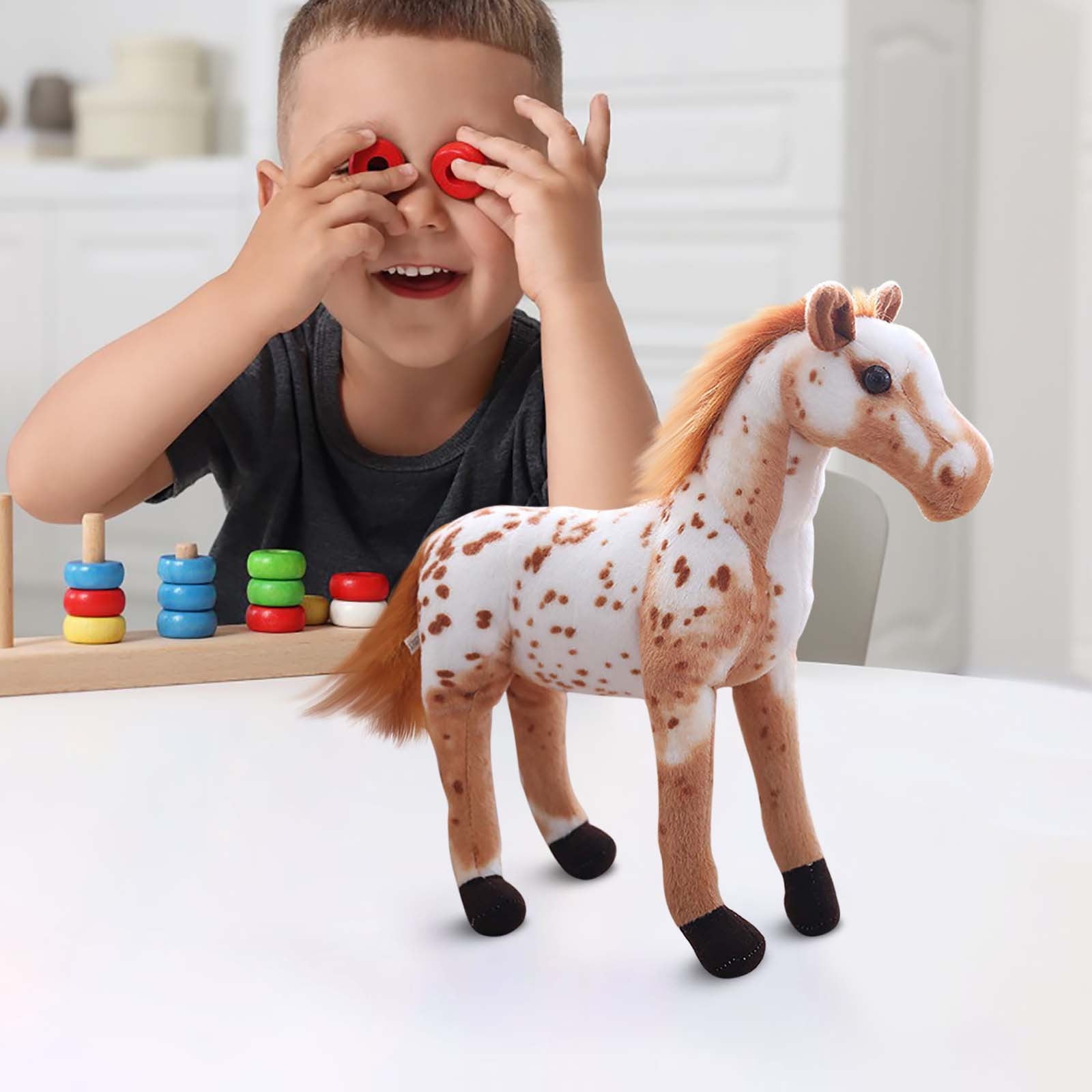 Edunwind Horse Stuffed Animal Plushie Cute Horse Plush Soft Plushies ...