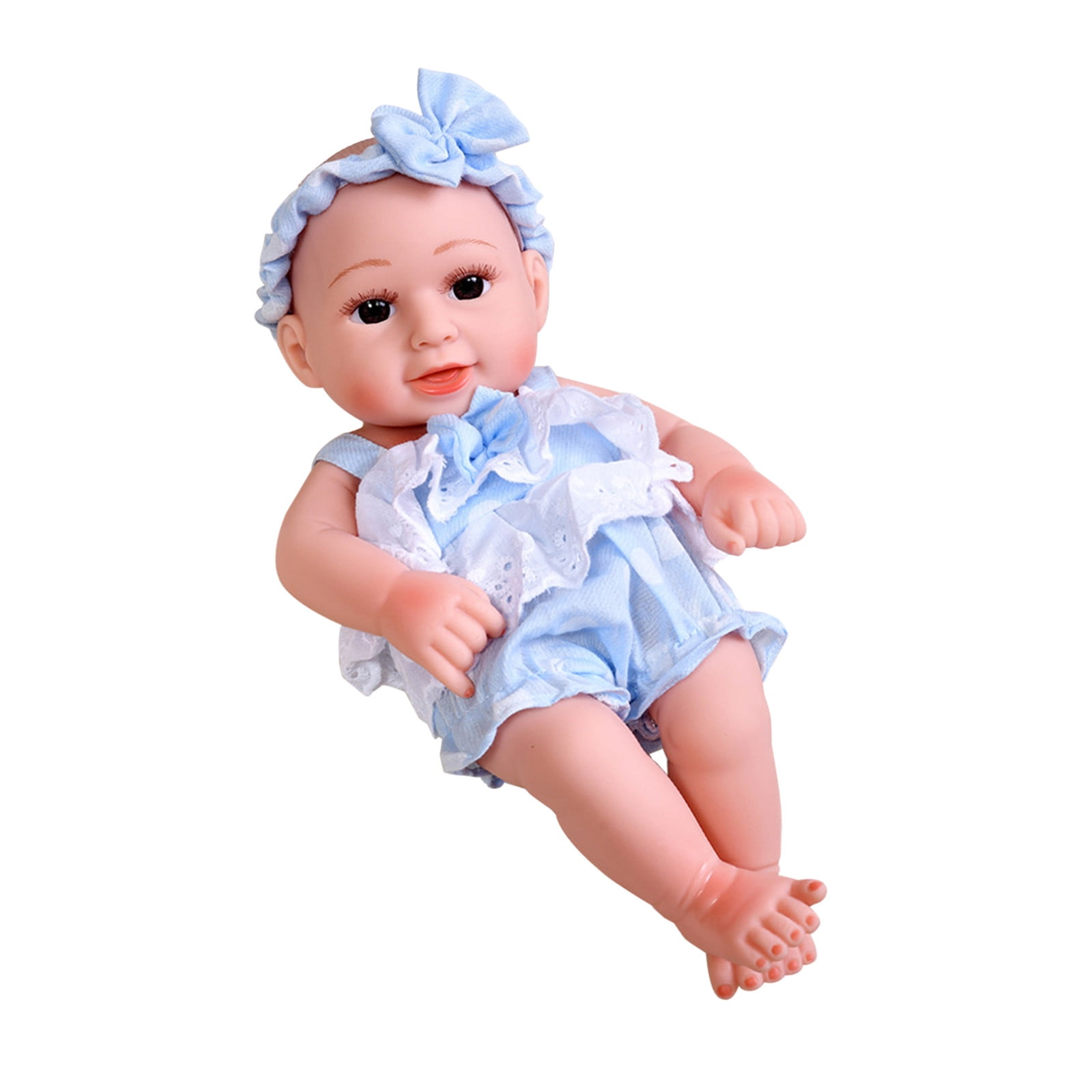 Edunwind Realistic Baby Doll 11.8 inch Lifelike Newborn Real Life ...