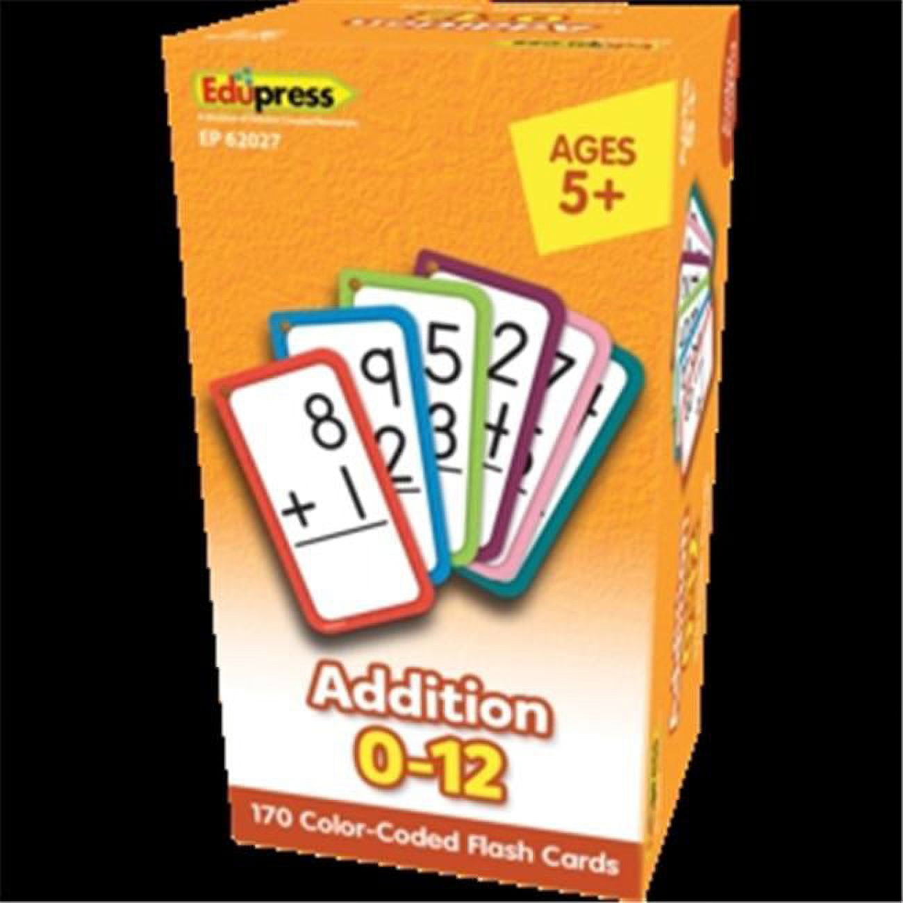 Edupress Addition Flash Cards - All Facts 0-12 - Walmart.com
