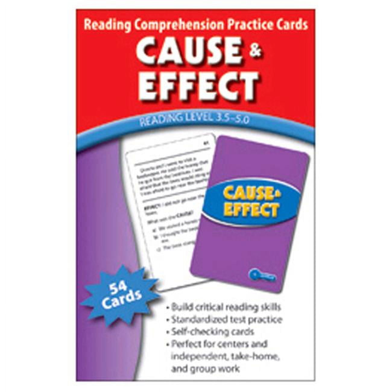 Edupress Cause & Effect Practice Cards 3402 - Walmart.com