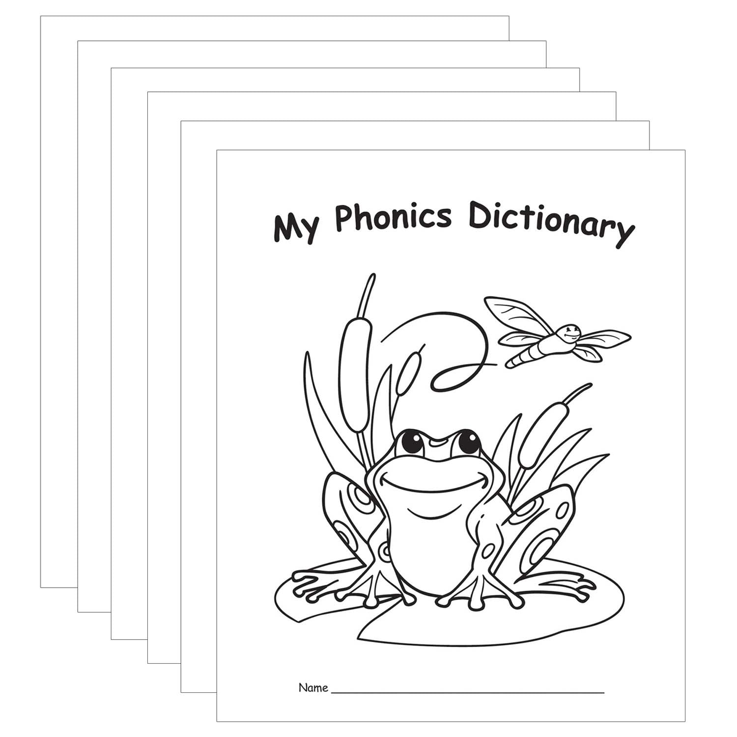 Edupress My Phonics Dictionary Book, Pack of 6 - Walmart.com