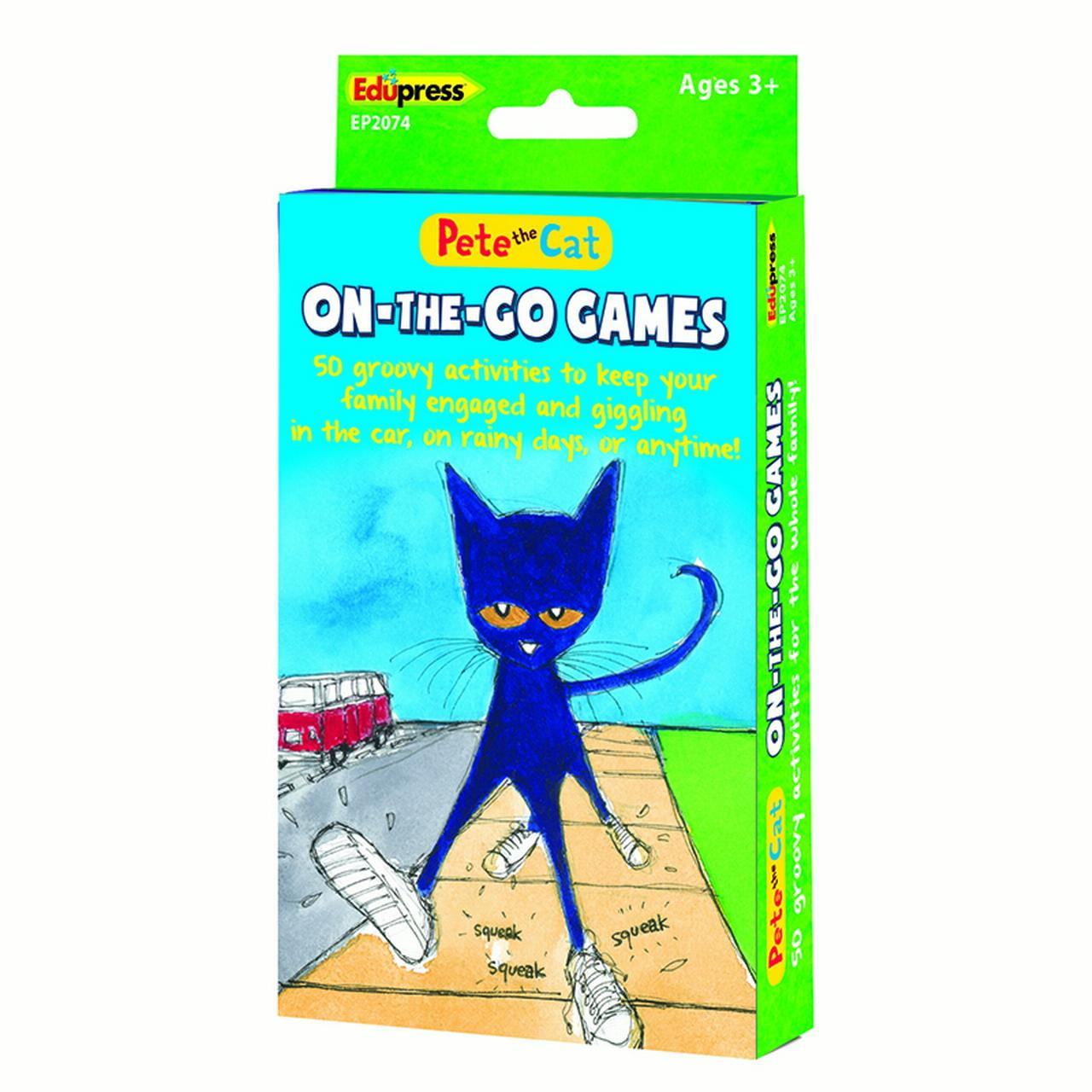 Edupress™ Pete the Cat on-The-Go Games - Walmart.com